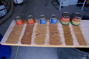Professional Painters Method, Matching Wood Stain