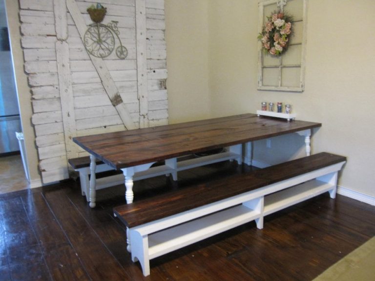 How to Build a Farm Table, with Free 39+ DIY Farm Table Plans and Ideas