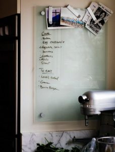√ How Can Glass Writing Boards Be Useful in Kitchen? • Housesumo.com