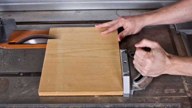 How to Square a Board with a Table Saw?